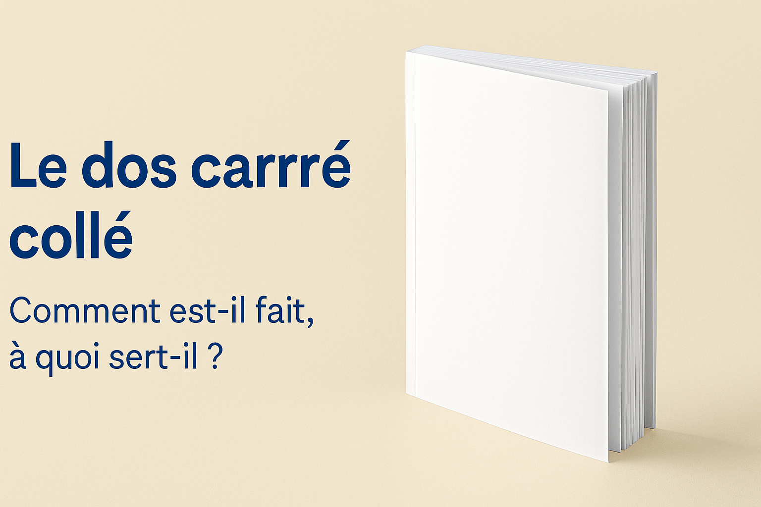 Tout savoir sur le dos carré collé : la reliure premium qui donne vie à ...